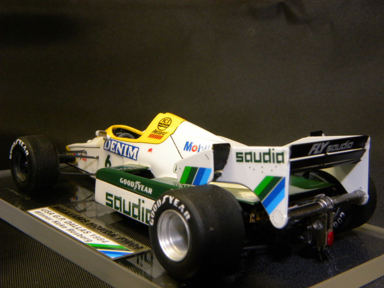 NO.120 WILIAMS HONDA FW09 USA G.P 1984 K.Rosberg: F1 1/43MODELの部屋へようこそ